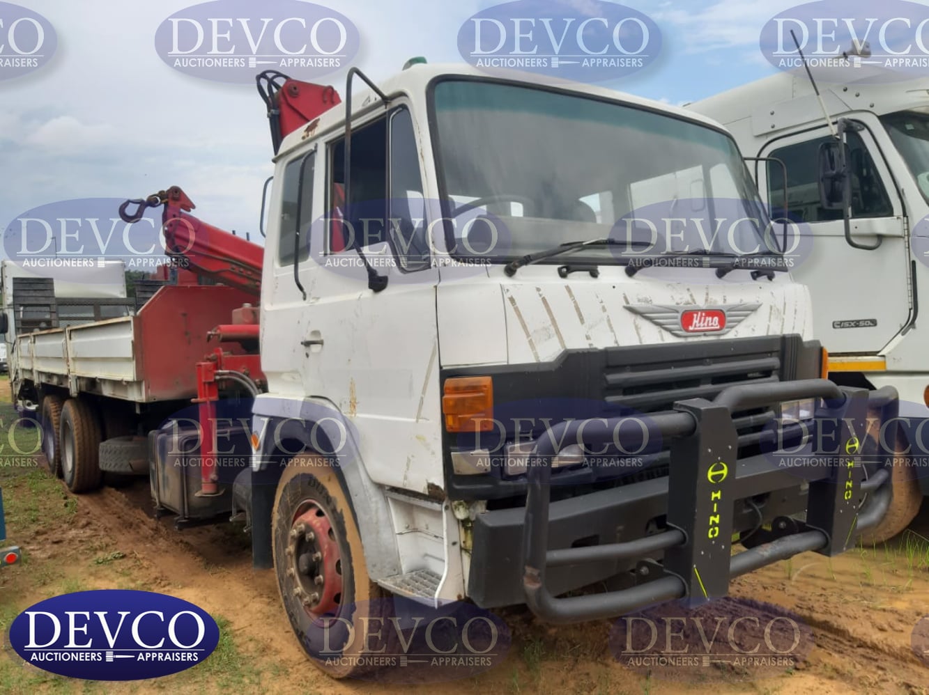 1992 Hino F Series With HIAB 6 Ton Crane | Devco Auction