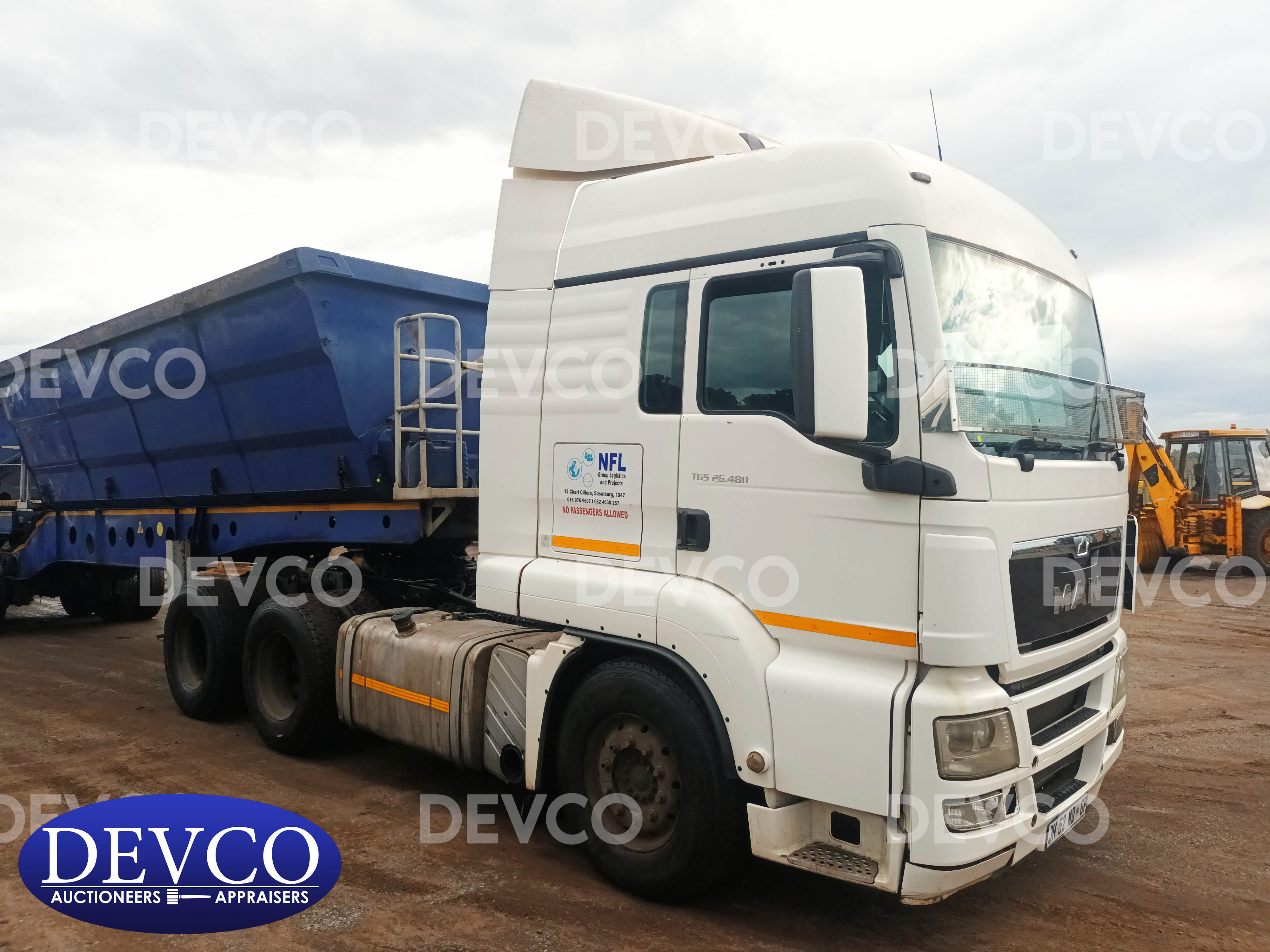 2016 MAN TGS 26.480 6x4 Mechanical Horse | Devco Auction